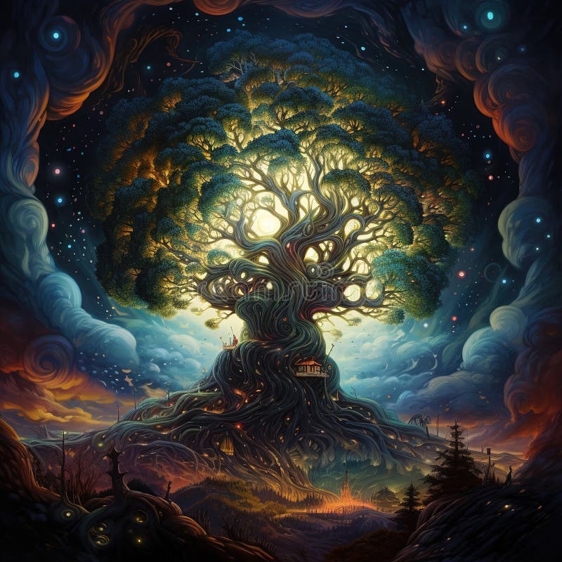 The Eternal Tree of the Void that Connects Everything with Each Other ...