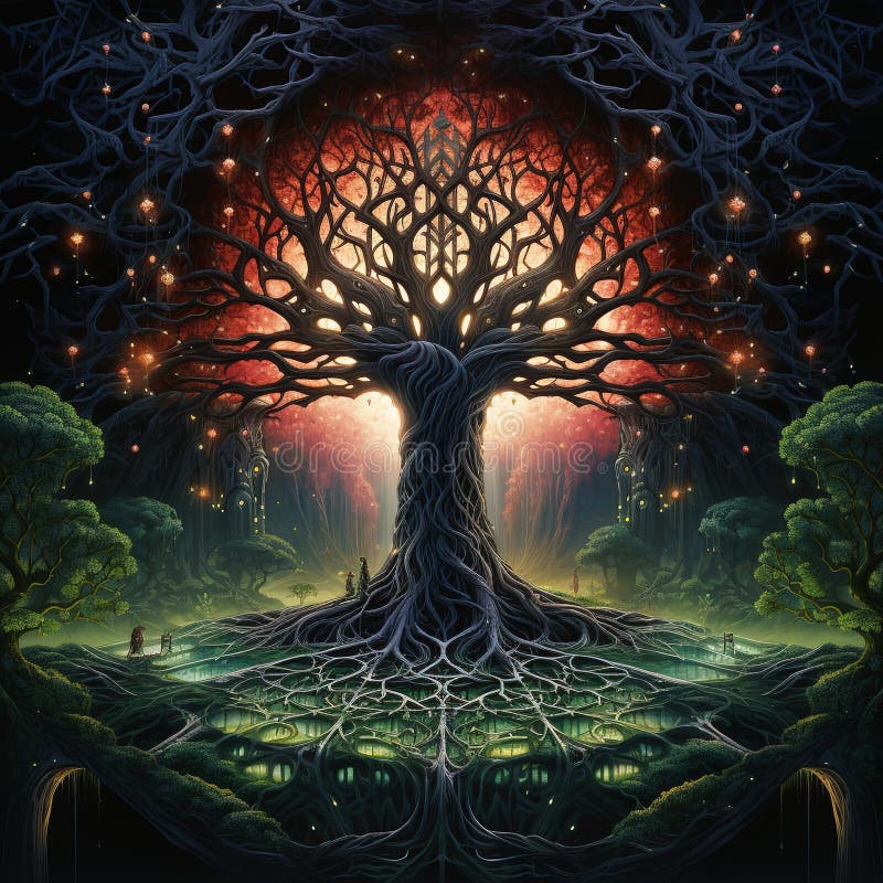 The Eternal Tree of the Void that Connects Everything with Each Other ...