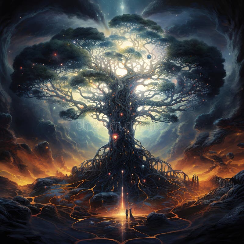 The Eternal Tree of the Void that Connects Everything with Each Other ...