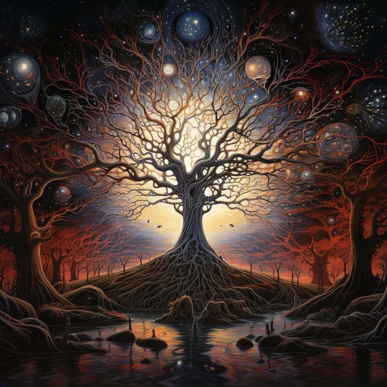 The Eternal Tree of the Void that Connects Everything with Each Other ...