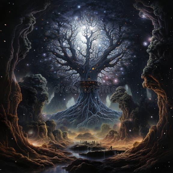 The Eternal Tree of the Void that Connects Everything with Each Other ...