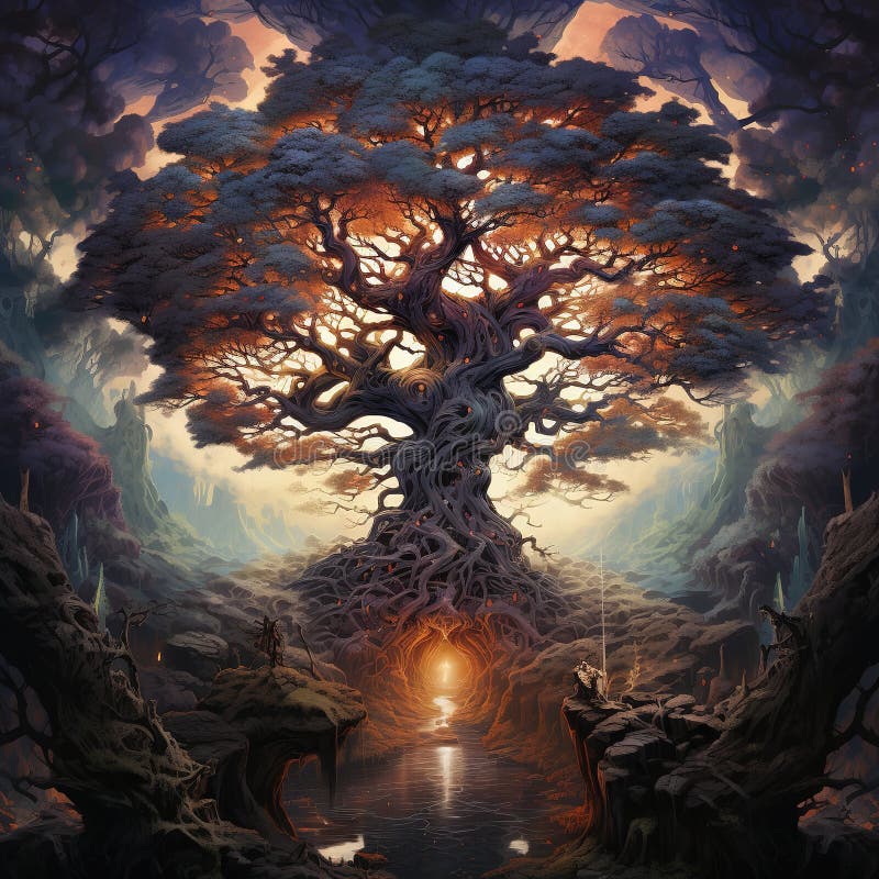 The Eternal Tree of the Void that Connects Everything with Each Other ...