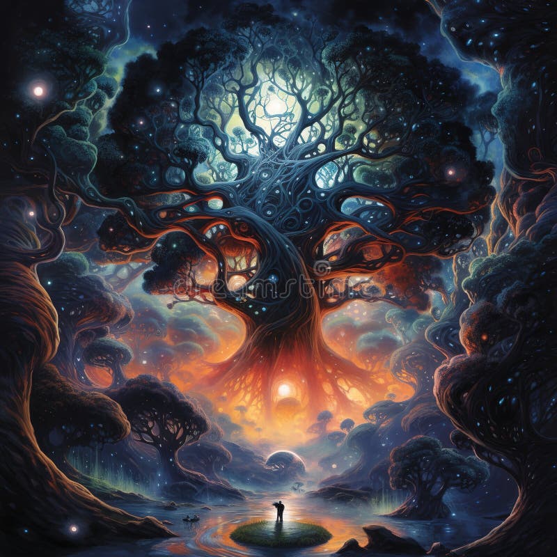 The Eternal Tree of the Void that Connects Everything with Each Other ...