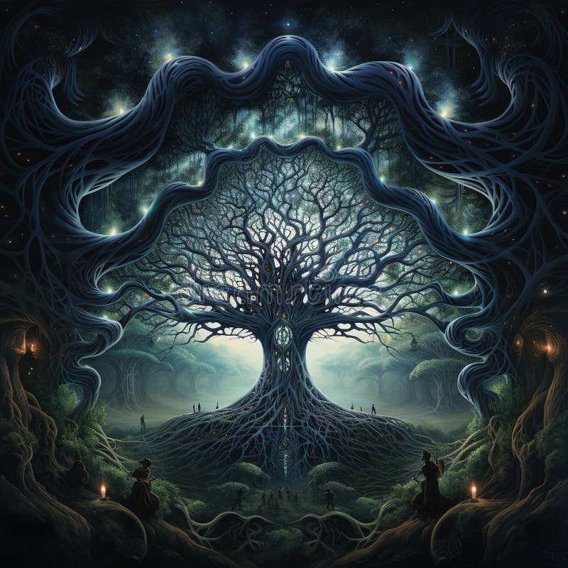 The Eternal Tree of the Void that Connects Everything with Each Other ...