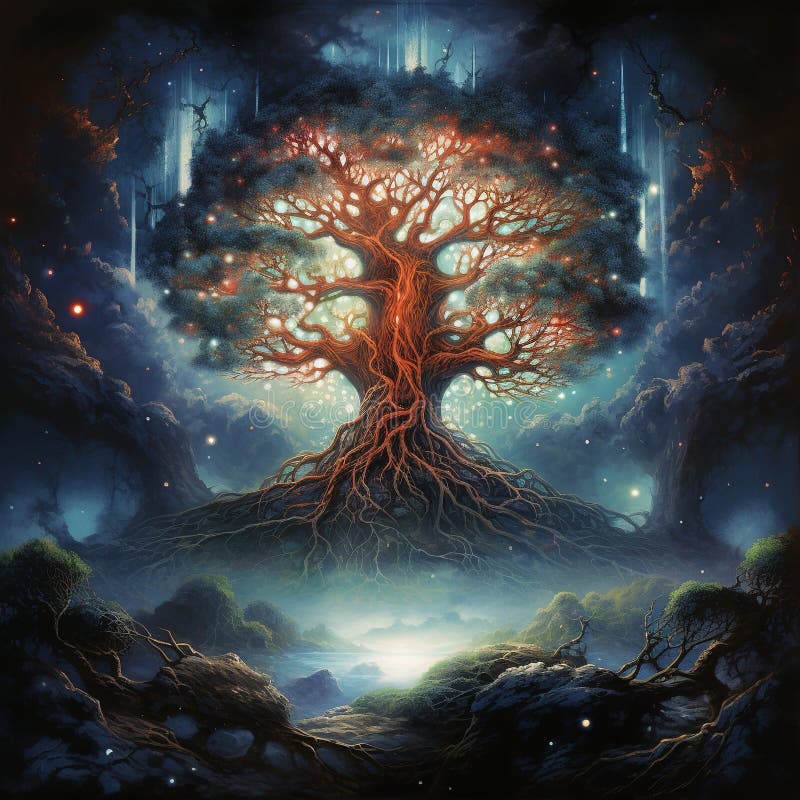 The Eternal Tree of the Void that Connects Everything with Each Other ...