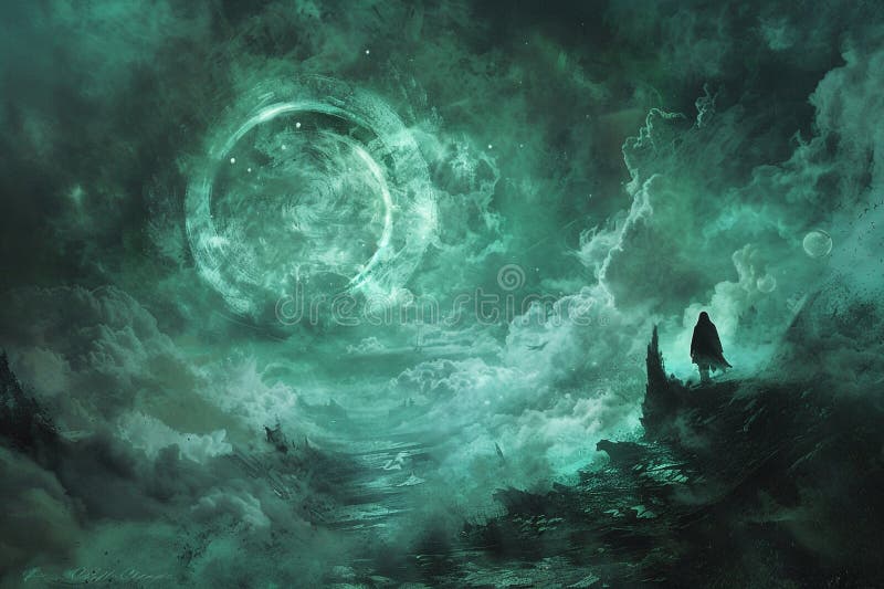 An Eternal Void Where Whispers of Lost Souls Echo for Eternity in a ...