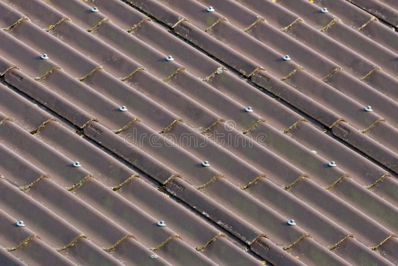 Eternit Dach stockbild. Bild von oberfläche, material - 16265209