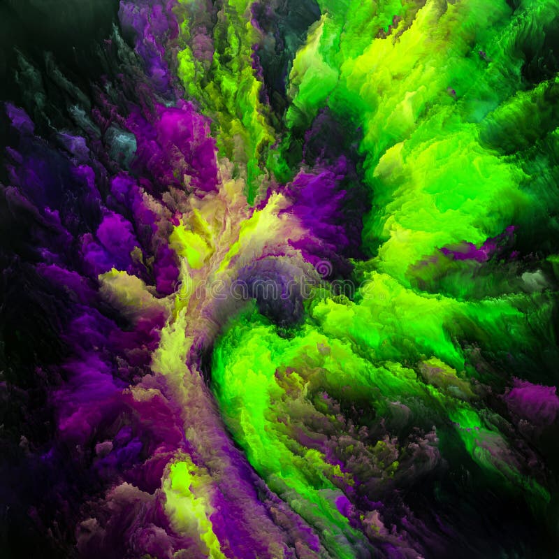 Eternity of Elevated Colors Stock Photo - Image of terraform, sublime ...