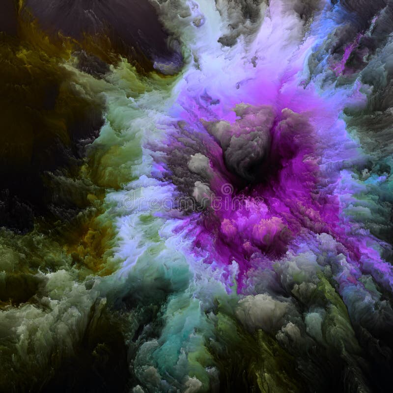 Eternity of Elevated Colors Stock Illustration - Illustration of ...