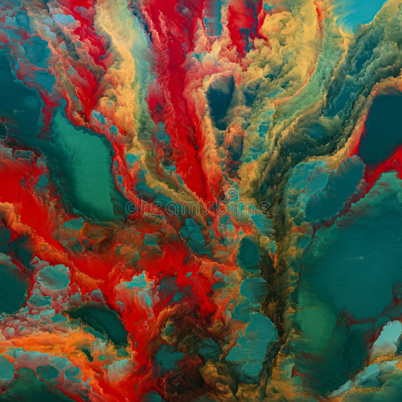 Eternity of Elevated Colors Stock Illustration - Illustration of ...