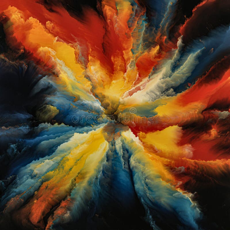 Eternity of Elevated Colors Stock Photo - Image of elevated, arcane ...