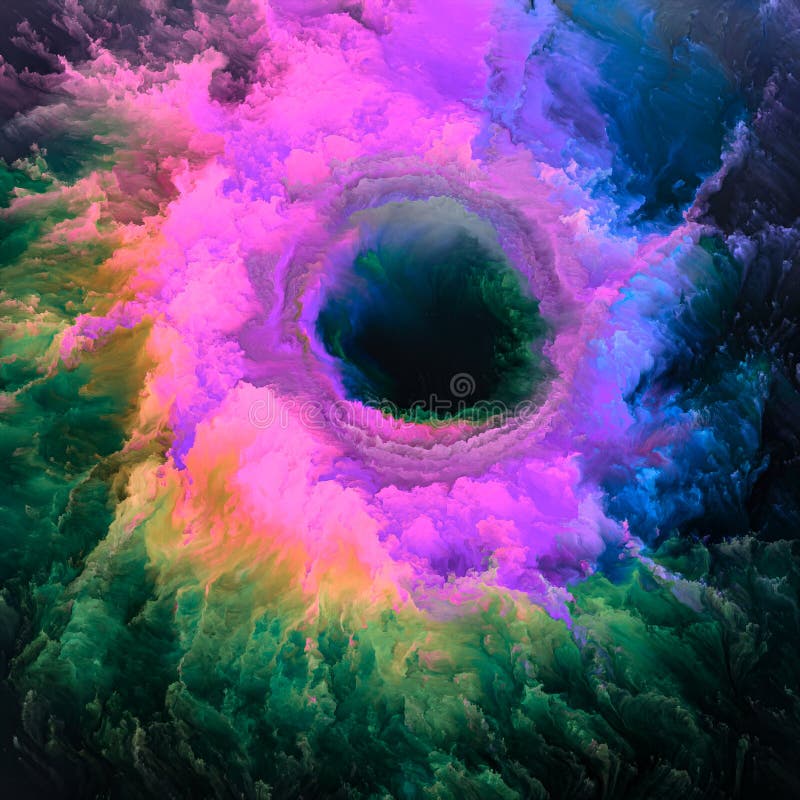 Eternity of Elevated Colors Stock Illustration - Illustration of ...