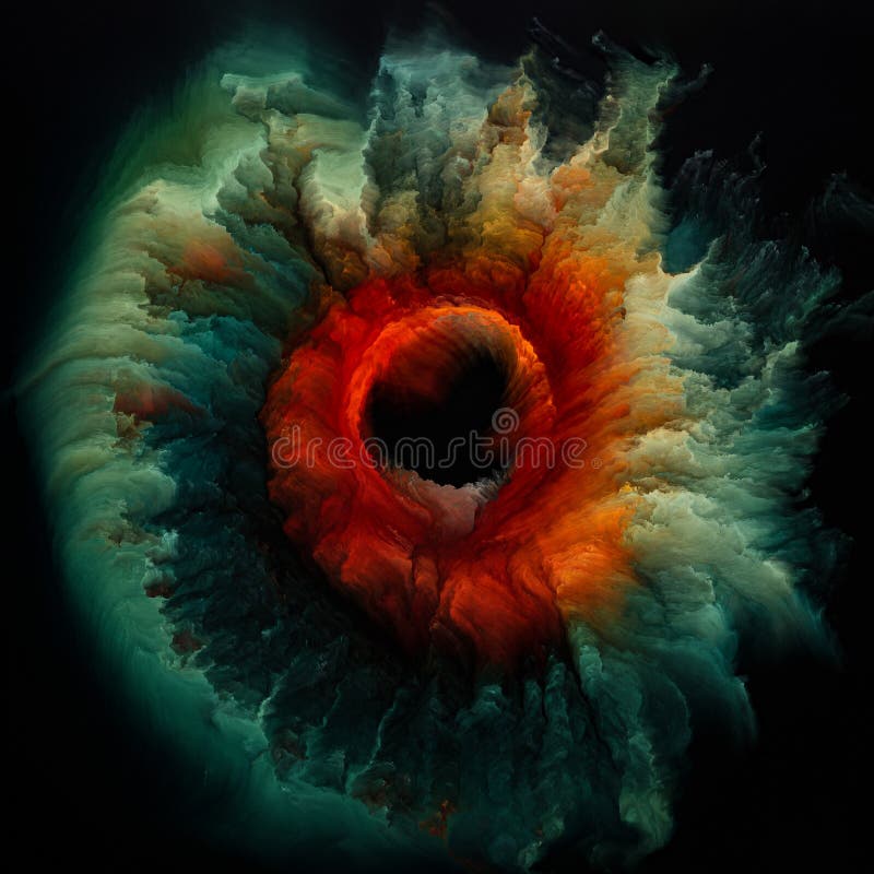 Eternity of Elevated Colors Stock Photo - Image of dynamic, enigmatic ...