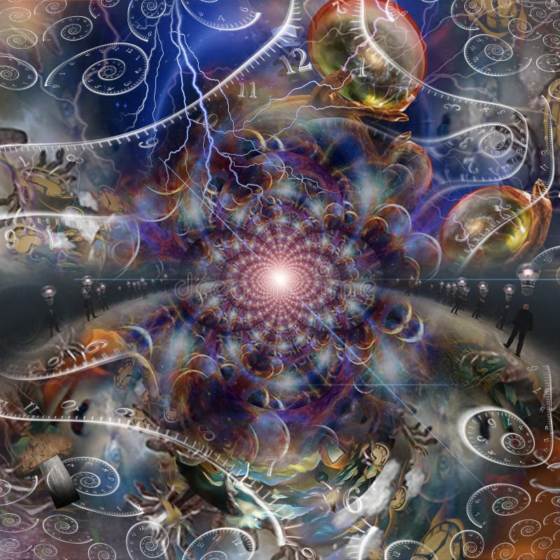 Eternity time stock illustration. Illustration of heavens - 468019