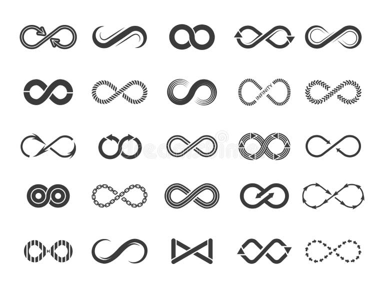 Infinity Line Loop Logo Stock Illustrations – 13,458 Infinity Line Loop ...
