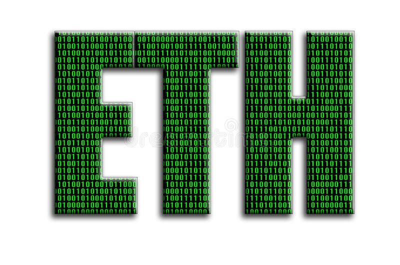 ETH. the Inscription Has a Texture of the Photography, Which Depicts ...