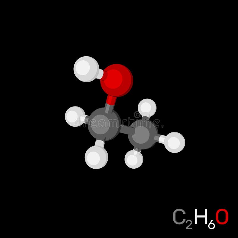 Ethanol Molecule Stock Illustrations – 347 Ethanol Molecule Stock ...