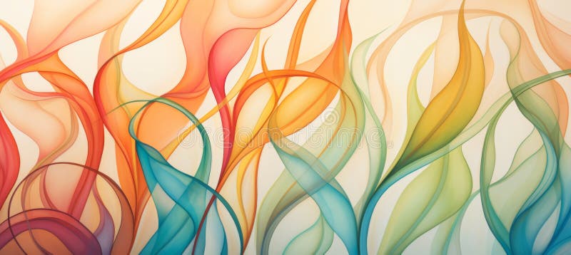 Ethereal Abstract Patterns Inspired by Earth S Essence, Vibrant and ...