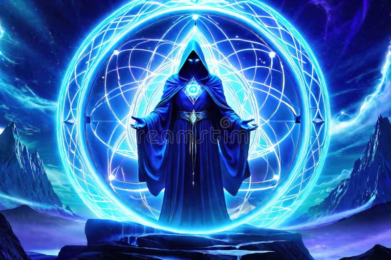 Ethereal Alchemy the Ghost of Transmutation Stock Illustration ...