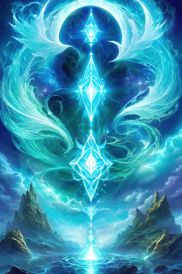 Ethereal Alchemy the Ghost of Transmutation Stock Illustration ...