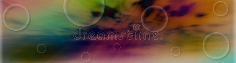 Ethereal Banner # 3 stock illustration. Illustration of floating - 5276306