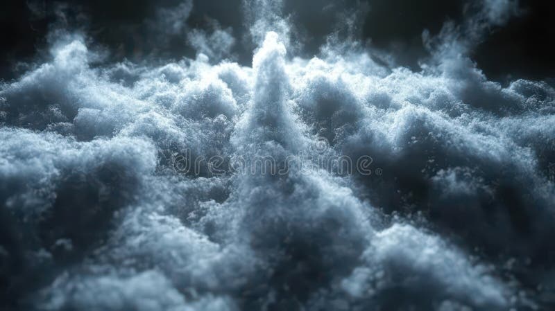 Ethereal Cloud Formation stock image. Image of grey - 386969447