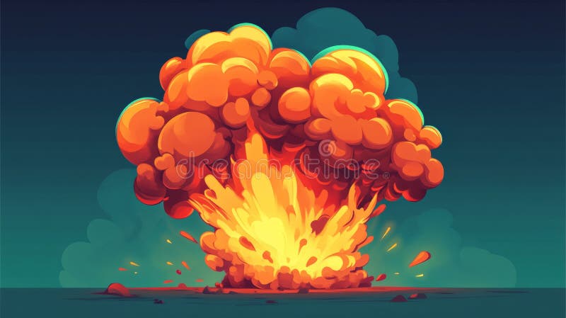 Ethereal Conflagration with Energetic Movement and Dazzling Light Stock ...