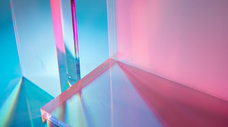Ethereal Crystal Refraction Pastel Hues Stock Photos - Free & Royalty ...