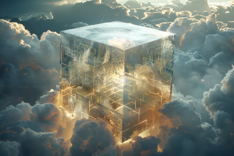 Stunning Ethereal Cube Floats Stock Illustrations – 16 Stunning ...
