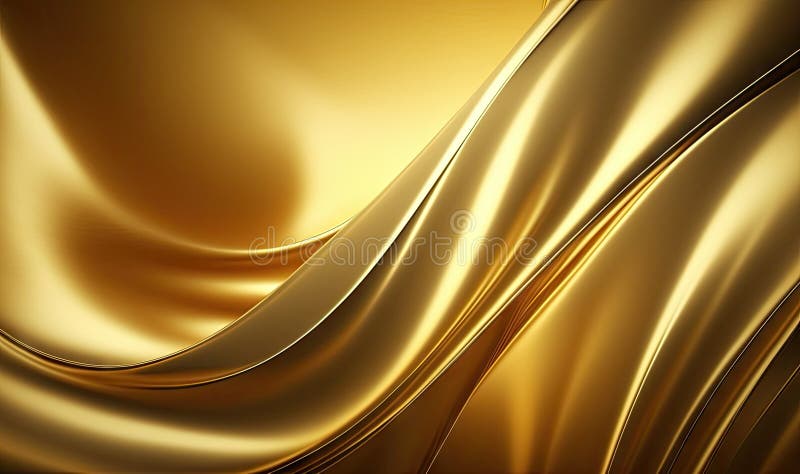 Ethereal Dreamy Gold Shiny Wall Texture for Luxury Designs. Stock ...