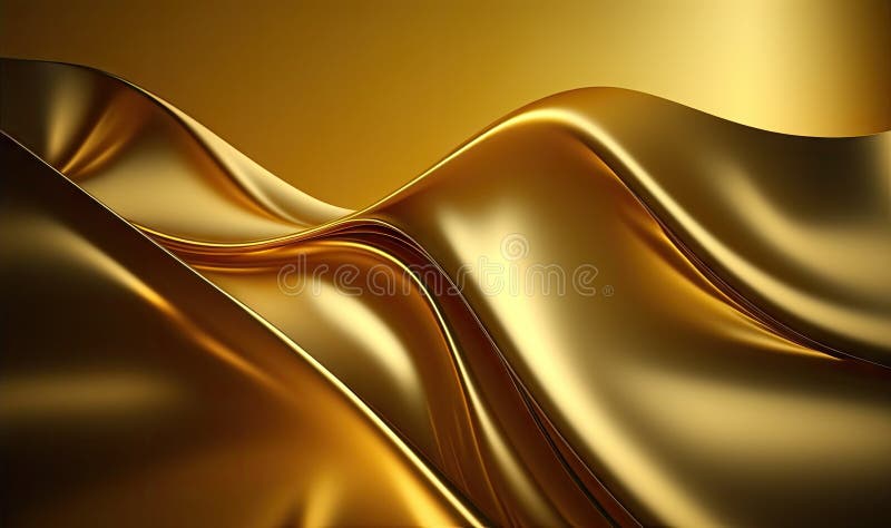 Ethereal Dreamy Gold Shiny Wall Texture for Luxury Designs. Stock ...