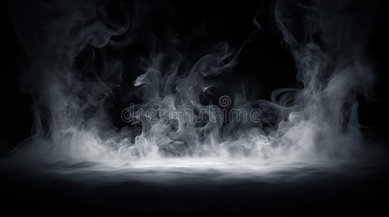 Ethereal Enigma Dynamic Smoke Explosion with an Empty Center for Spooky ...