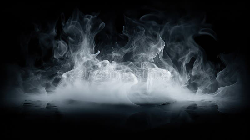 Ethereal Enigma Dynamic Smoke Explosion with an Empty Center for Spooky ...