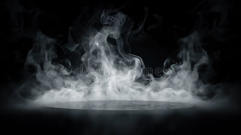 Ethereal Enigma Dynamic Smoke Explosion with an Empty Center for Spooky ...