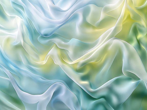 Ethereal Flow of Translucent Fabrics Stock Image - Image of translucent ...