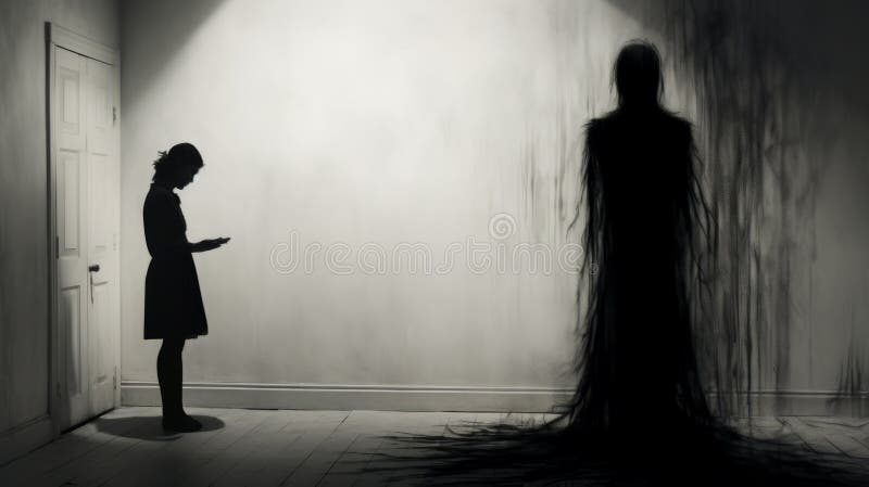 Ethereal Ghost: a Captivating Conceptual Installation Art Stock ...