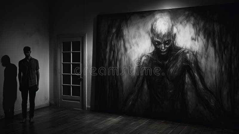 Ethereal Horror: Cryptid Academia with Zombiecore Elements Stock ...