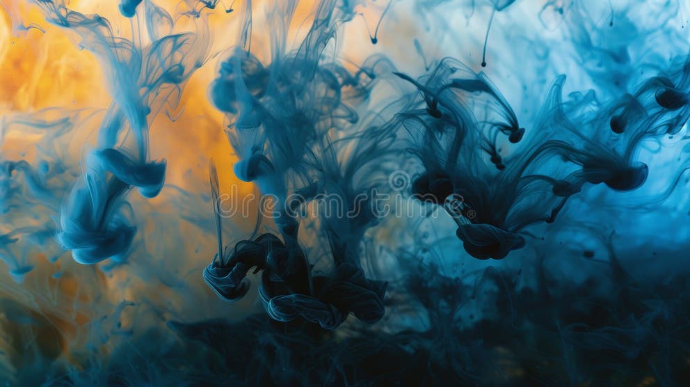 Ethereal Ink: Celestial Datamosh Stock Image - Image of dazzling ...