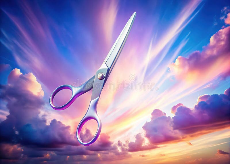 Lavender Sky Scissors Stock Illustrations – 2 Lavender Sky Scissors ...