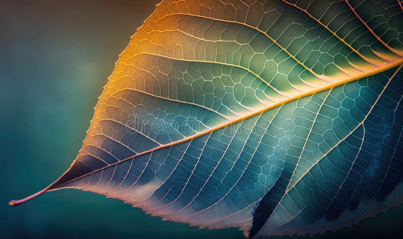 Ethereal Leaf Texture Background for Professional Use. Stock ...
