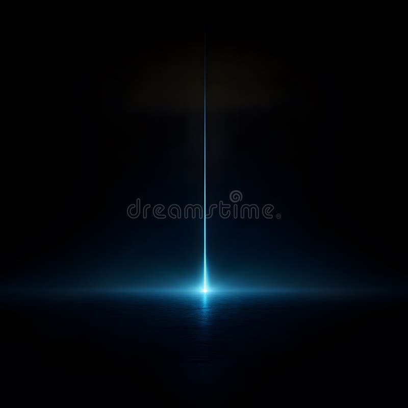 Ethereal Light Beam stock illustration. Illustration of beam - 347457228