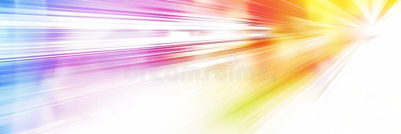Ethereal Light Beam Transforming through Visible Spectrum Colors Stock ...