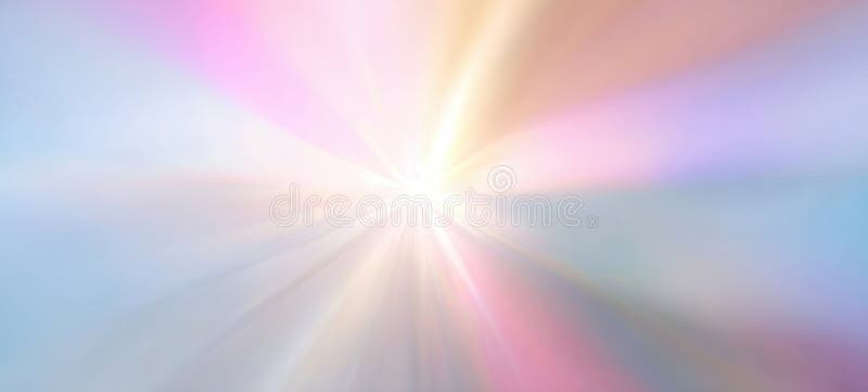 The Ethereal Light and Color Blend in a Dreamy Abstract Background AI ...
