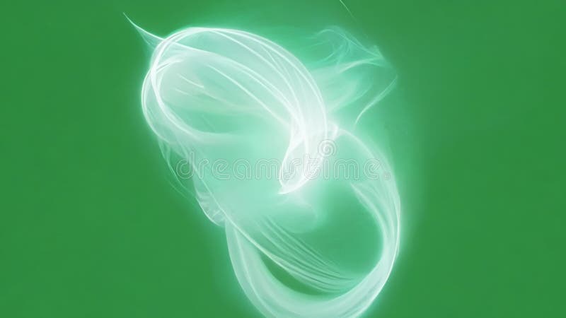 Ethereal Light Forms Intertwine Creating a Mesmerizing Visual Rhythm ...