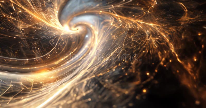 Ethereal Light Patterns: 3D Lines and Curves Gently Entwined in Space ...