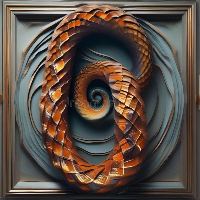 An Ethereal, Multi-dimensional Serpent, Slithering between the Folds of ...