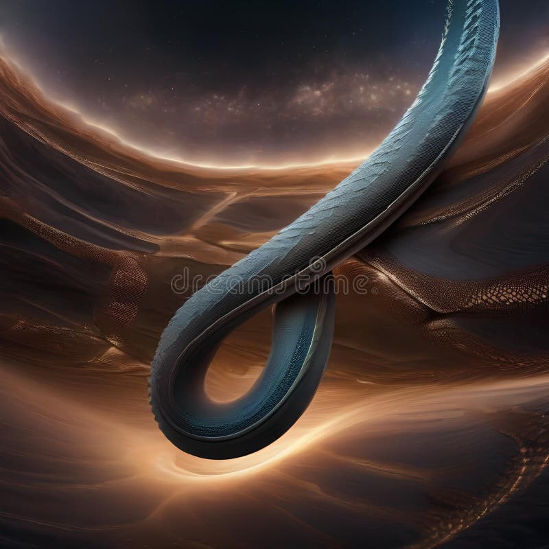 An Ethereal, Multi-dimensional Serpent, Slithering between the Folds of ...