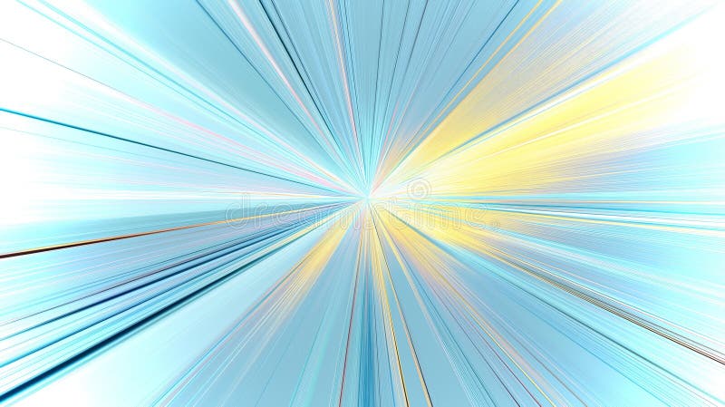 Ethereal Pale Blue Background with Radiating Lines Perfect for Creative ...