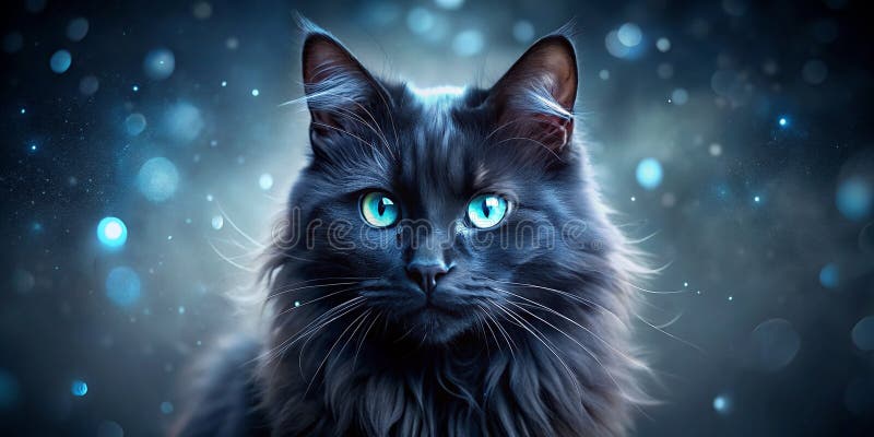 Ethereal Particles of Light Gracefully Encircle a Mesmerizing Long ...