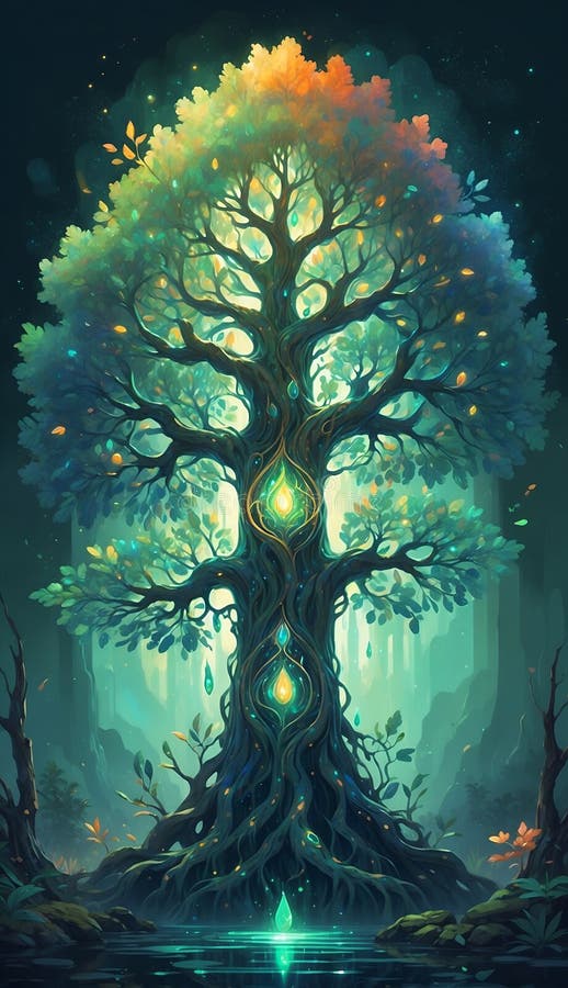 Binary Tree Guardian: a Mythical Masterpiece of Balance and Duality ...